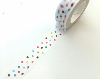 Polka Dot Washi Tape | Etsy