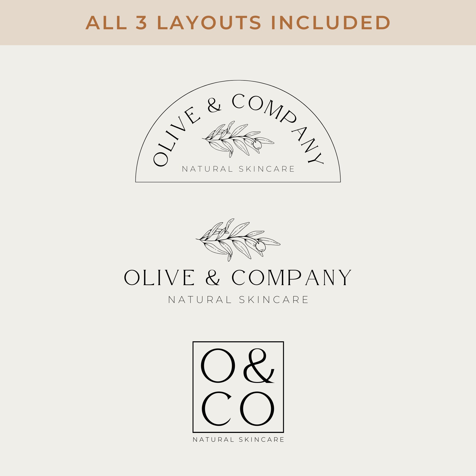 3 Premade Logos Business Logo Pre-made Studio Logo - Etsy