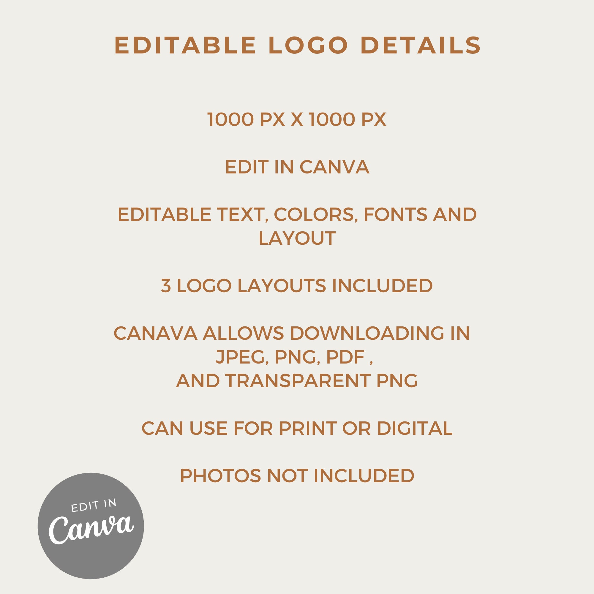 3 Premade Logos Interior Design Logo Pre-made Logo Boho - Etsy
