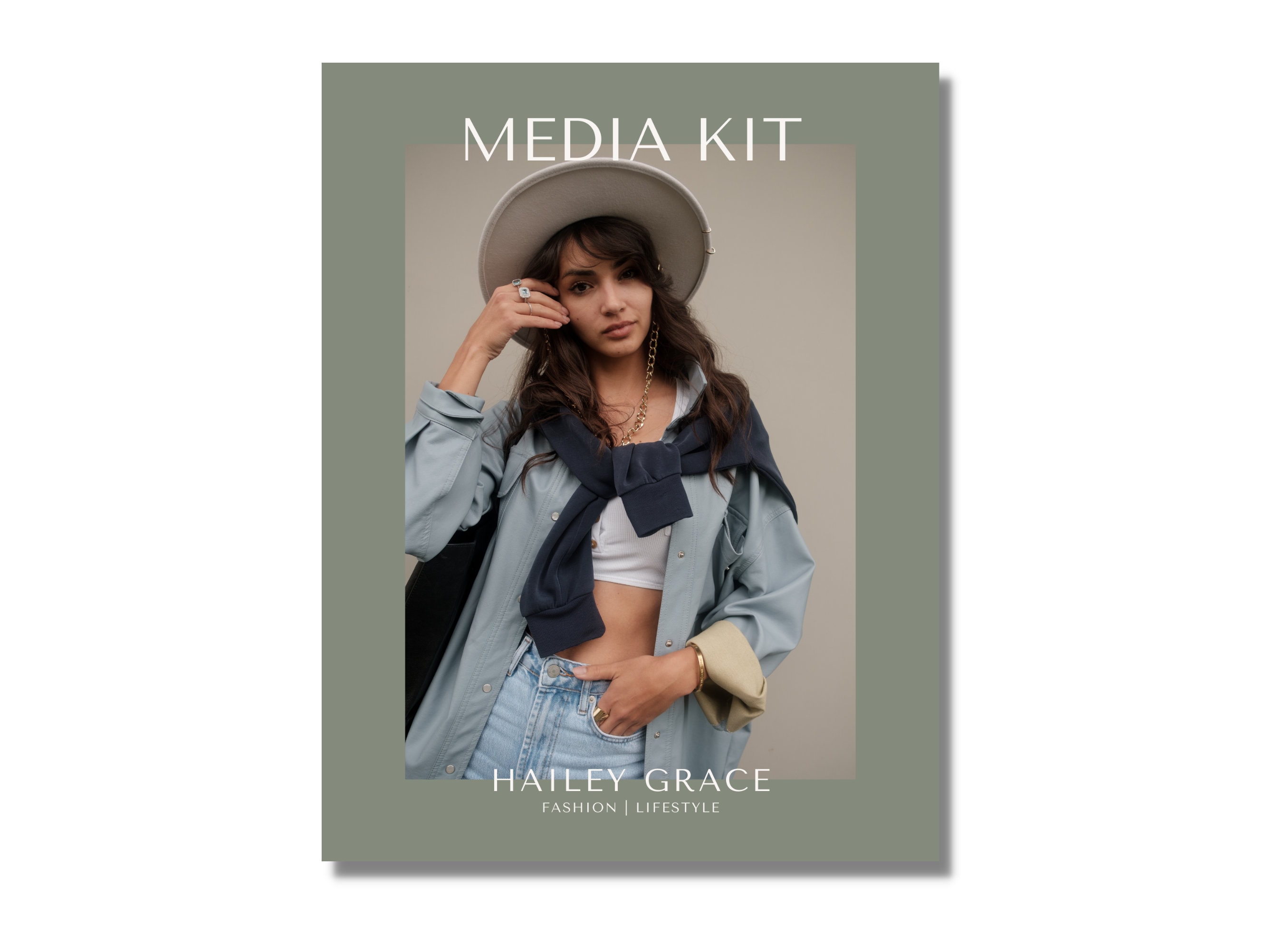 Media Kit & Rate Card Template | Instagram Influencer | Blogger Media ...