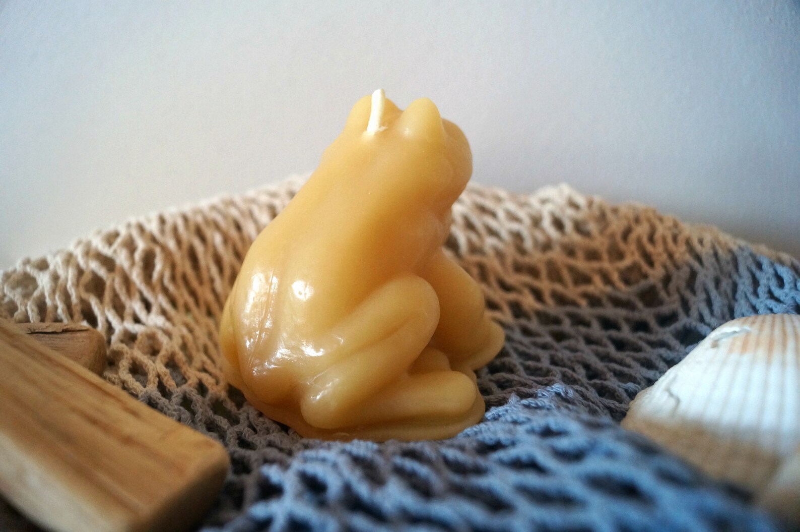 Pure Beeswax Frog Candle Frog Gifts Frog Figurine Toad | Etsy