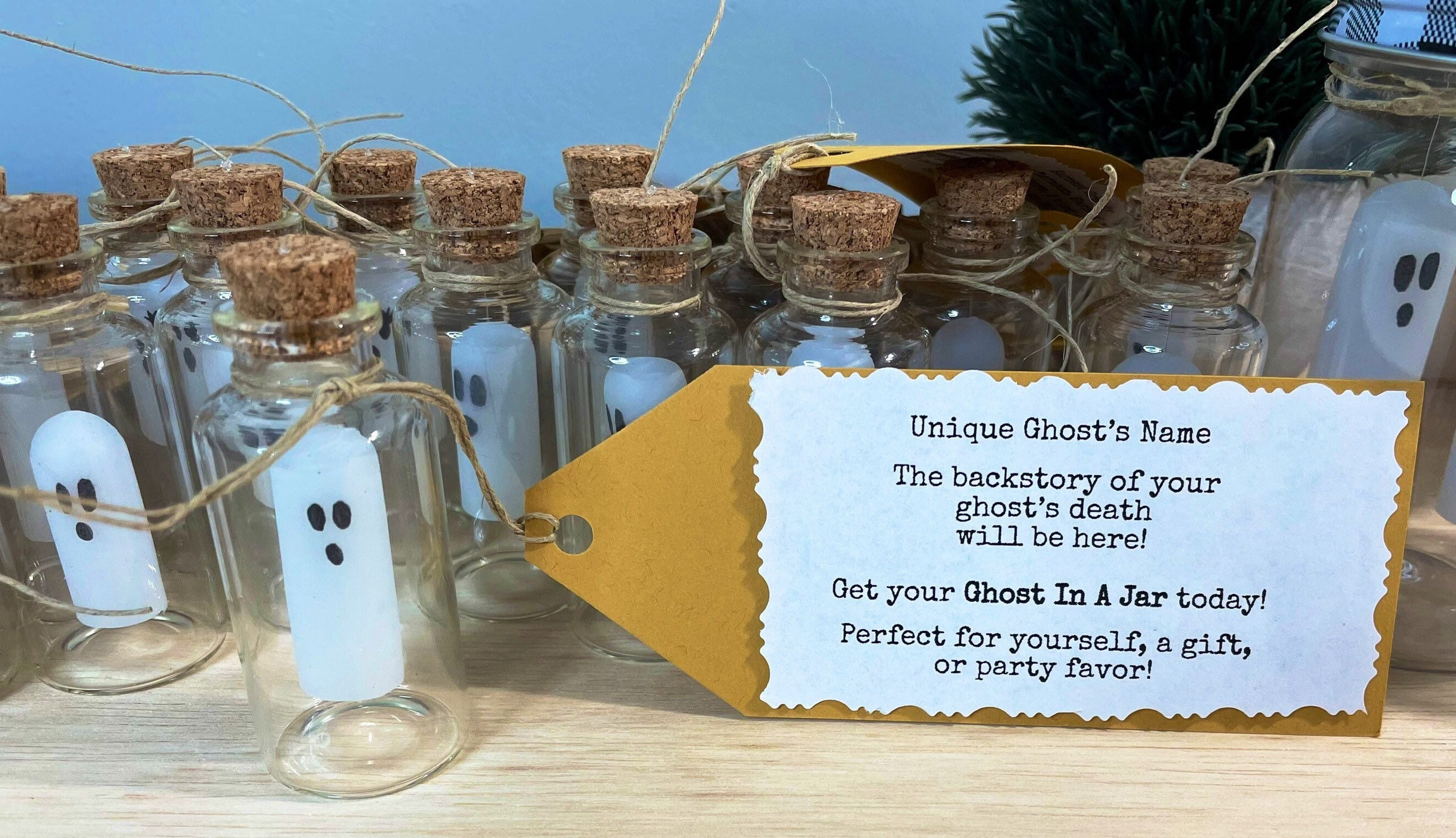 Adopt A Ghost - Name & Backstory Included! Ghost in A Jar | Bottled ...