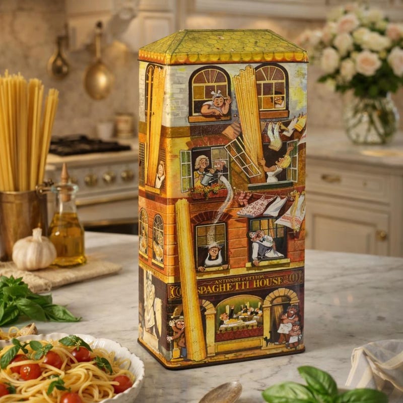 Spaghetti Tin - Etsy