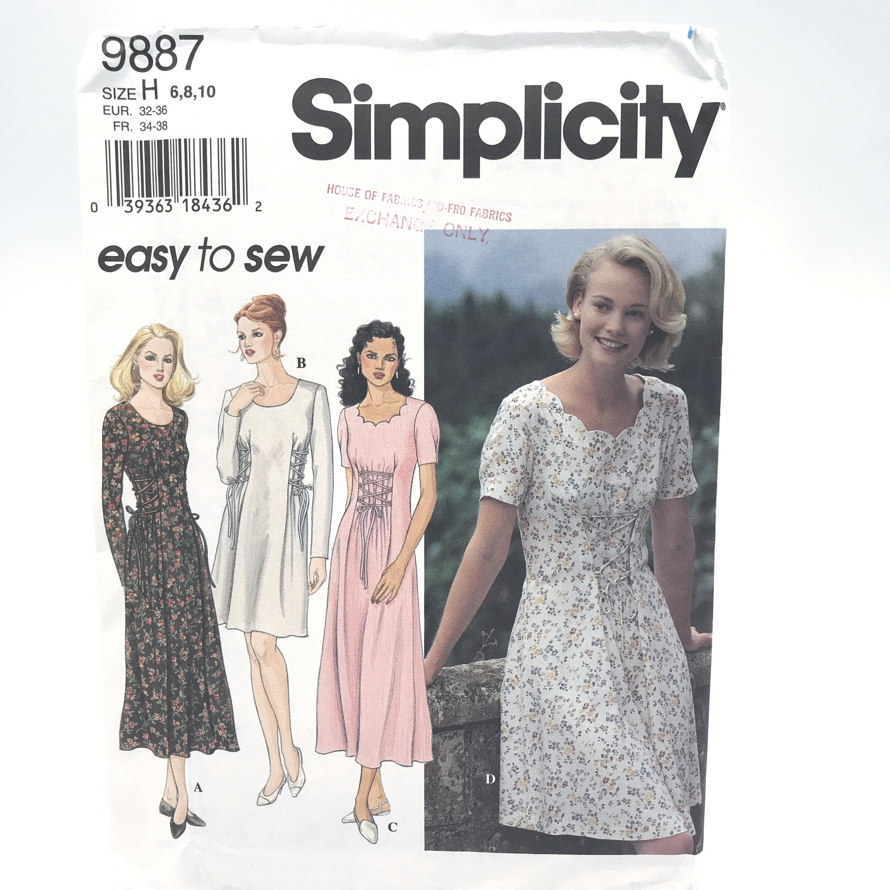 Simplicity 8029 Lined Vests with Princess Seams Misses 12 16 Uncut ...
