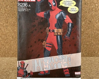 Mens Deadpool Costume - Etsy