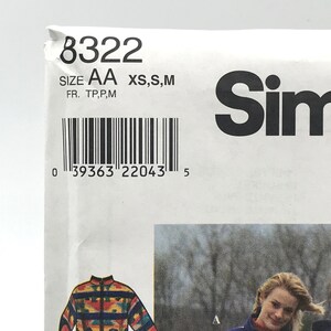 Simplicity 8322 Unisex Jacket and Pants Size XS M Uncut Sewing | Etsy