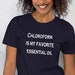 Dark Humor Essential Oil T-shirt. Chloroform Joke Serial - Etsy