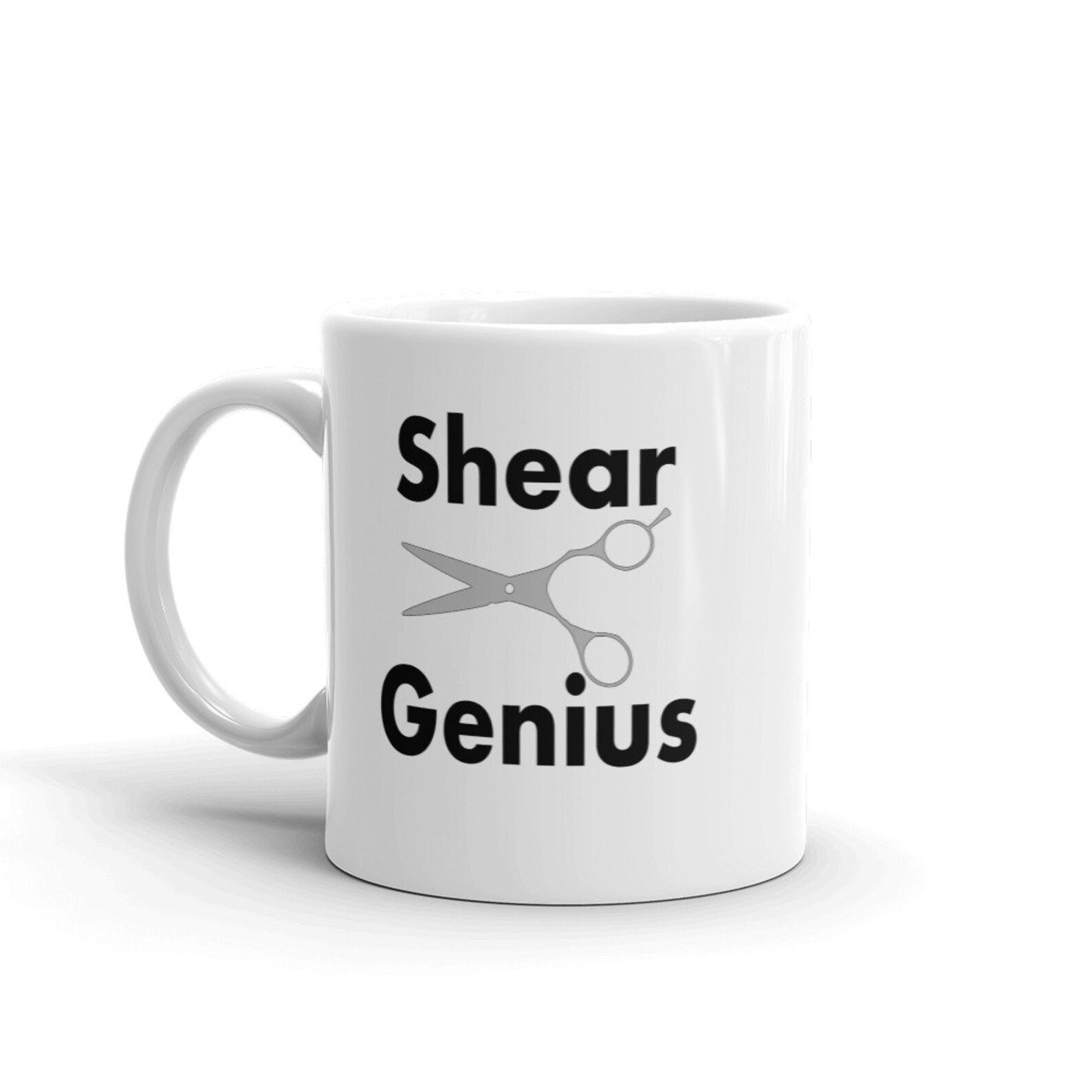 Hair Stylist Coffee Mug. Shear Genius Hair Cutting Shears Hair - Etsy