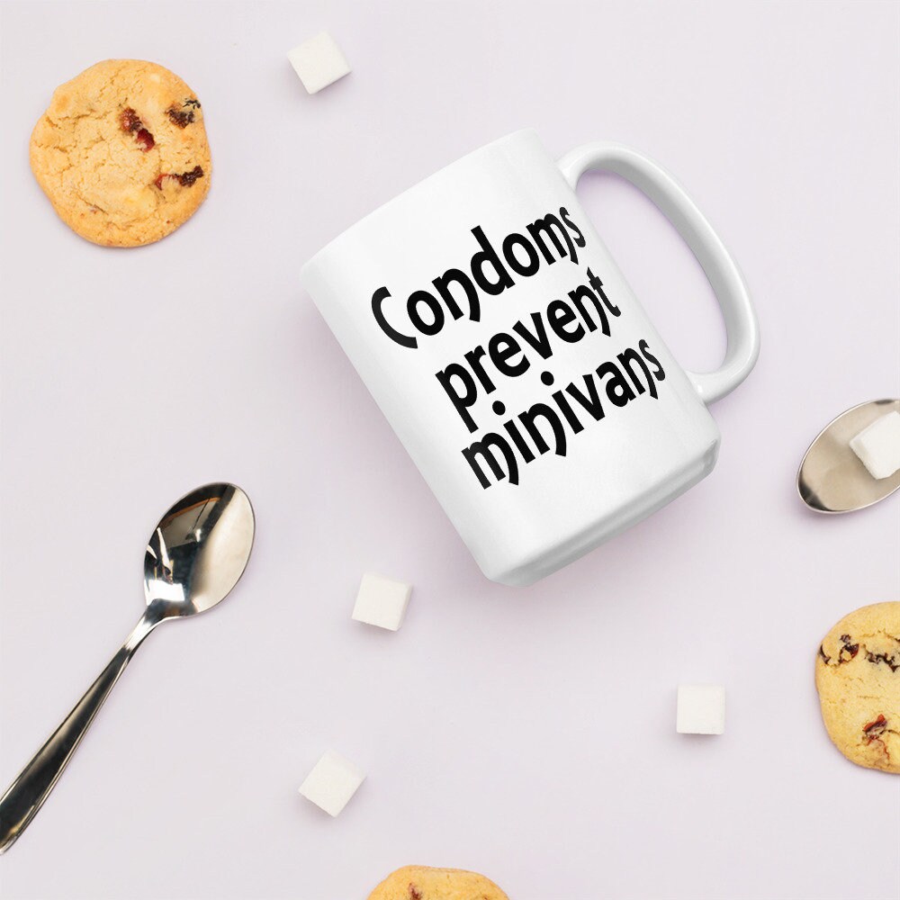Funny Safe Sex Birth Control Sexual Humor Ceramic Mug. Condoms - Etsy ...