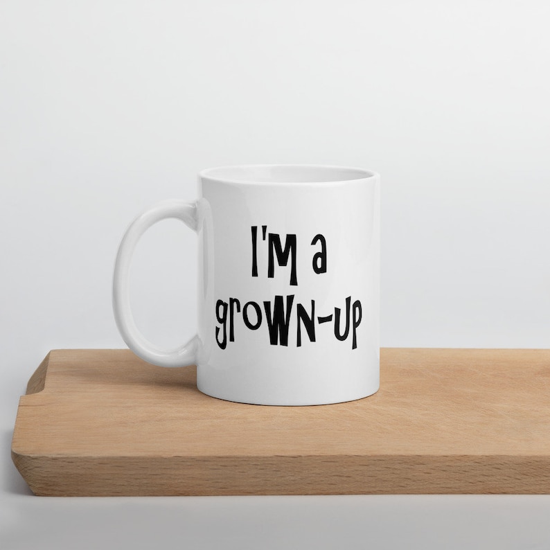 Funny Grown up Coffee Mug. Adulting is Hard but I'm a | Etsy