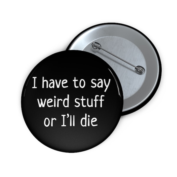 Funny Pinback Button - Etsy