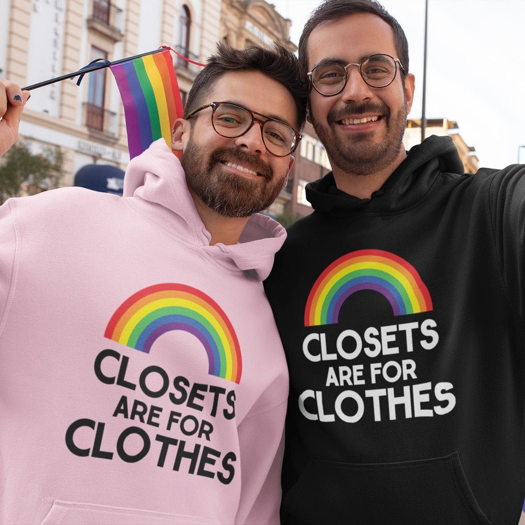 Closets Are for Clothes Rainbow Coming Out Gay Pride LGBTQ Unisex ...