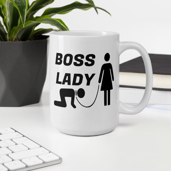 Boss Lady Ceramic Mug. Funny Lady Boss Gift. HBIC Fetish | Etsy