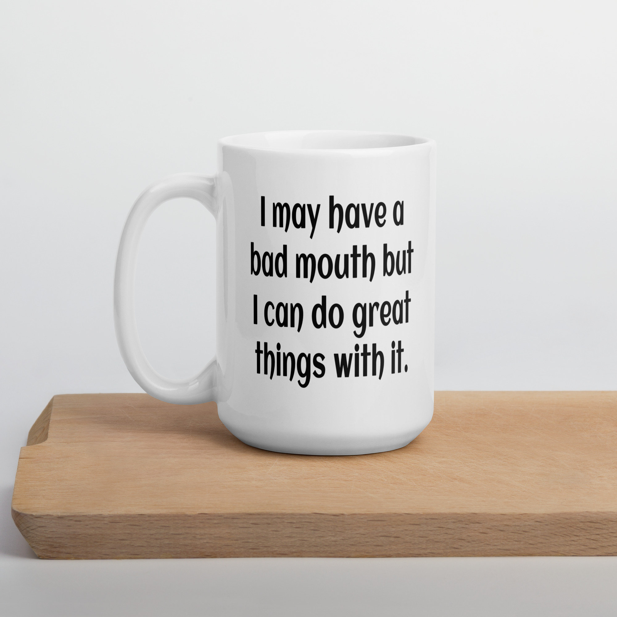 Funny Bad Mouth Coffee Mug. Suggestive Humor Sarcastic Mug - Etsy