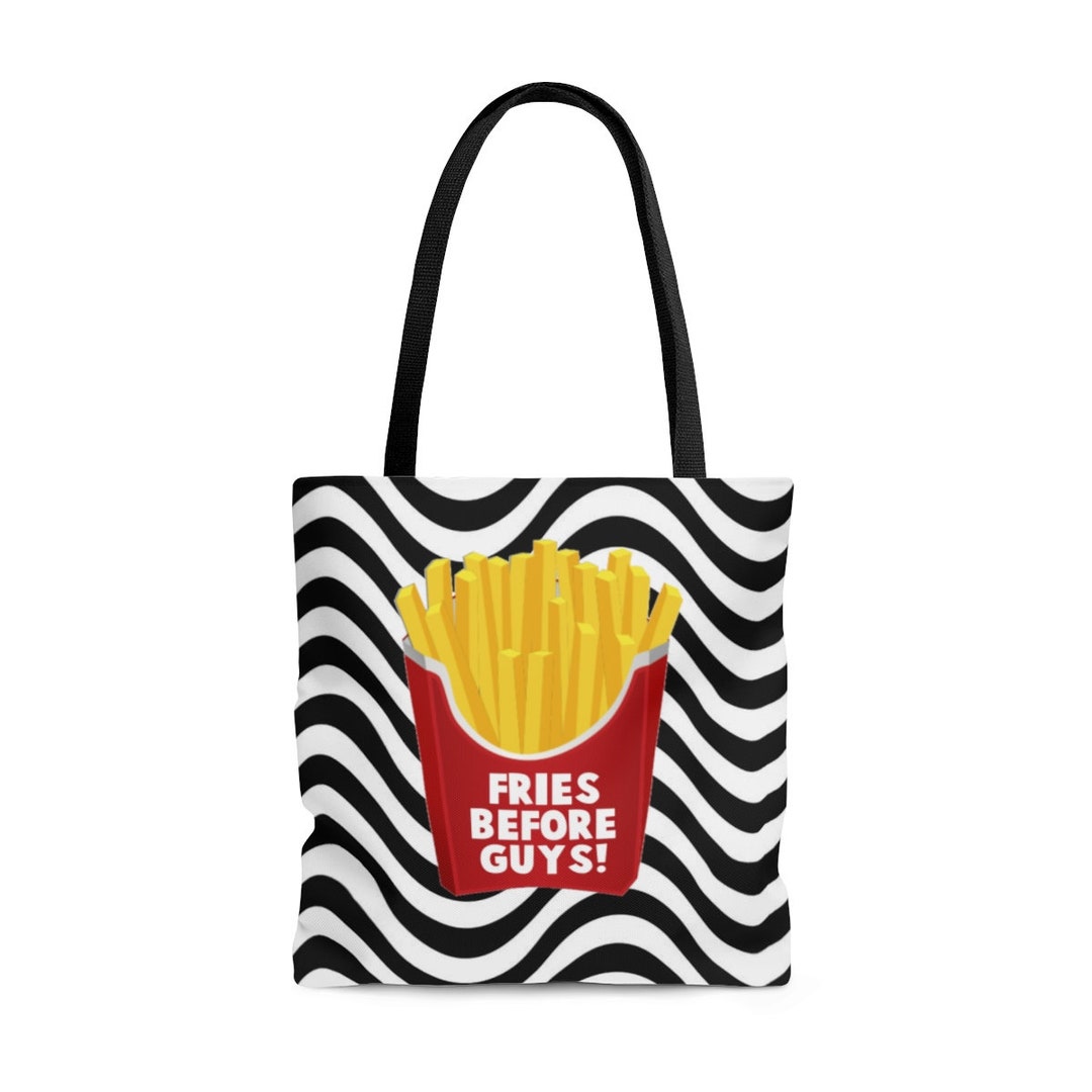Fries Before Guys French Frys Funny Tote Bag. - Etsy