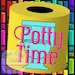 Potty Time MACHINE EMBROIDERY DESIGN Machine Embroidery - Etsy