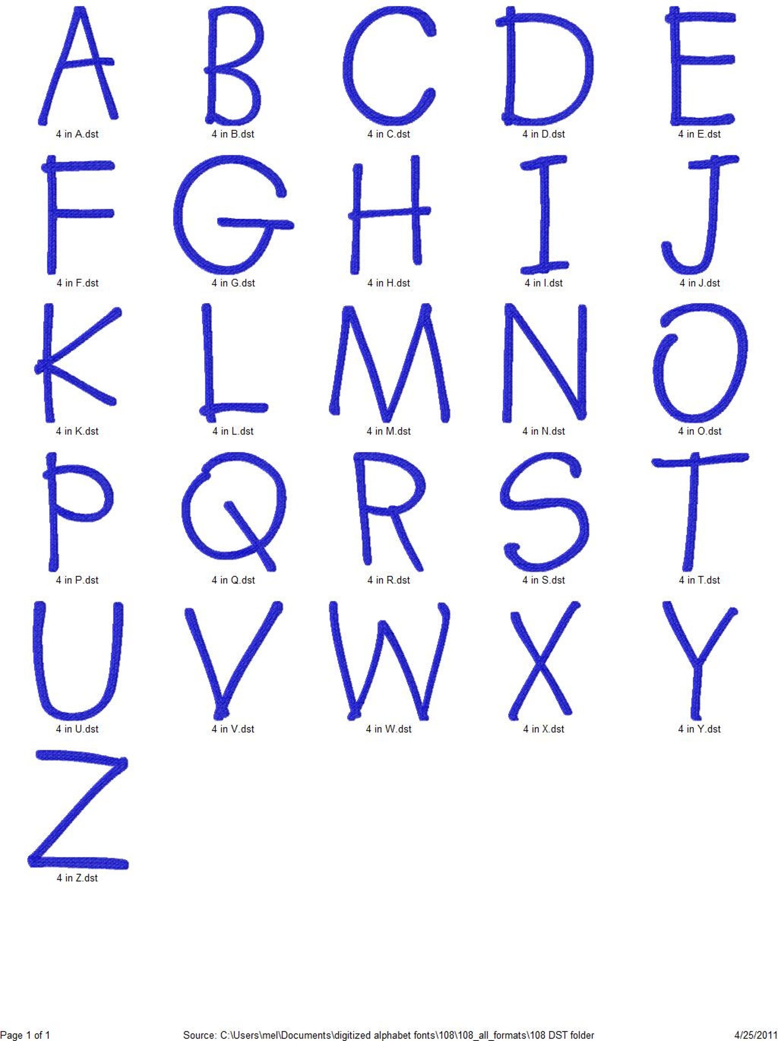 Font Monogram 108 Machine Embroidery Monogram Font Alphabet - Etsy