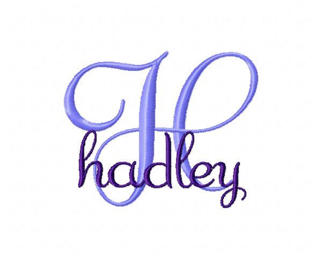 Font Monogram 140 Machine Embroidery Monogram Font Alphabet Design Set ...