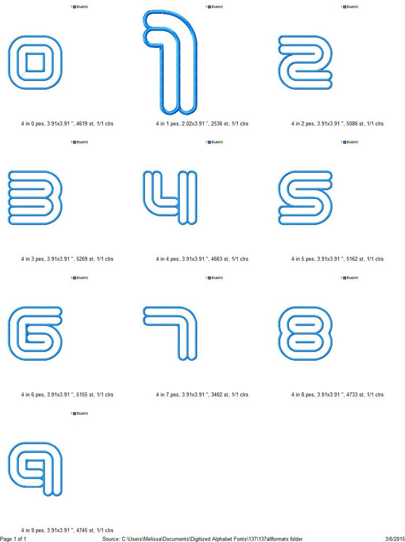 Font Monogram #137 Machine Embroidery Monogram Font Alphabet Design Set ...