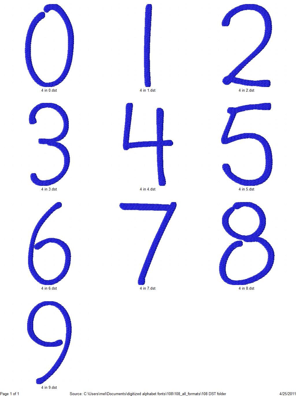 Font Monogram #108 Machine Embroidery Monogram Font Alphabet Design Set ...