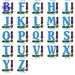 Crayon Machine Embroidery Monogram Font Alphabet Design Set INSTANT ...