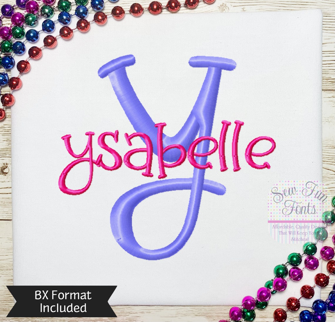 Funky Bridges Font Monogram 150 Machine Embroidery Font - Etsy