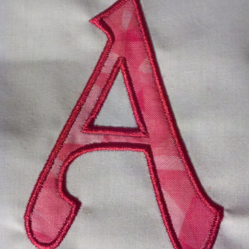 Monogram Applique - Etsy