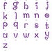 Ric Rac Machine Embroidery Monogram Font Alphabet Design Set INSTANT ...