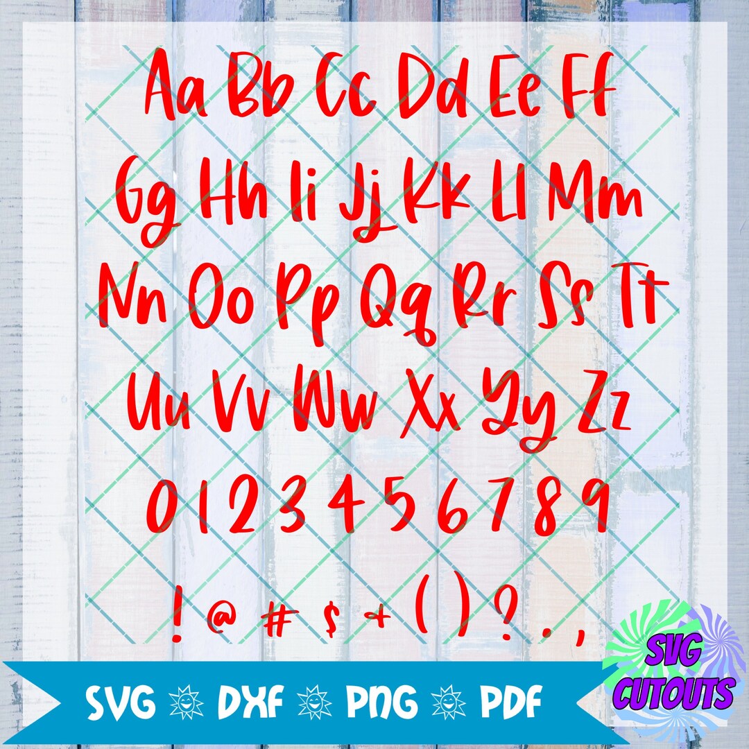 Mango Sugar Font Monogram Font Alphabet Design Decorative - Etsy