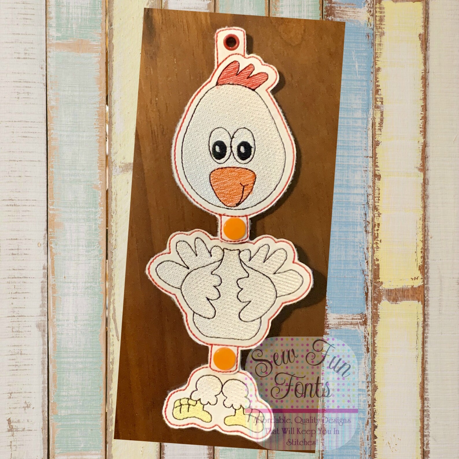 Chicken Snap Mixer Snap Mixer Machine Embroidery Design | Etsy