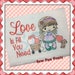 Read Me A Story Love Girl Embroidery Reading Pillow Saying, Pocket ...