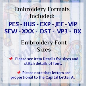 Embossed Monogram Font 1 - 26 Machine Embroidery Designs - 2, 3, 4, 5 ...