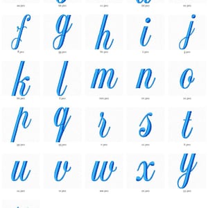 Font Monogram #008 Machine Embroidery Monogram Font Alphabet Design Set ...