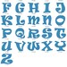 Font Monogram 128 Machine Embroidery Monogram Font Stacked Alphabet ...
