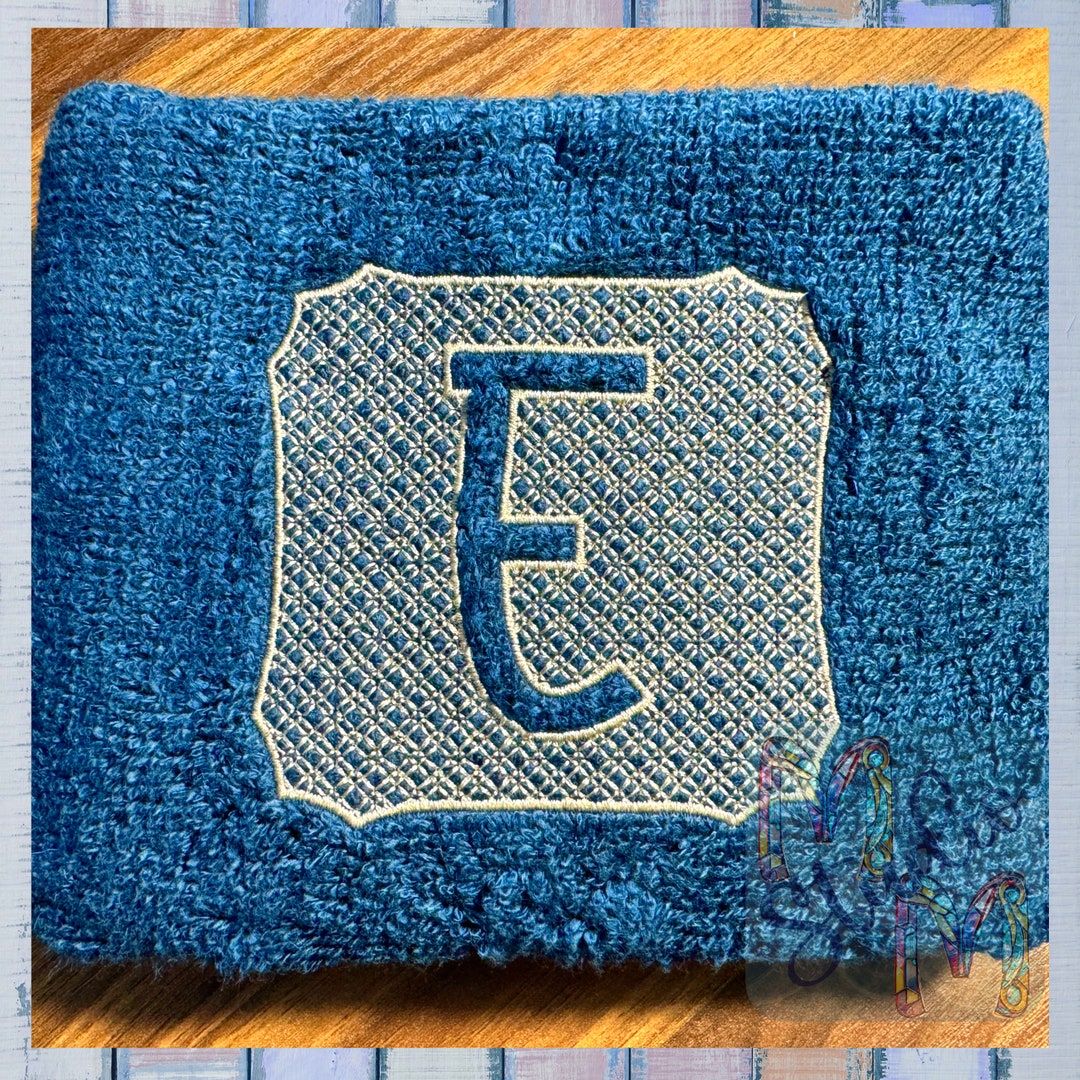 Embossed Monogram Font 2 - 26 Machine Embroidery Designs - 2, 3, 4, 5 ...