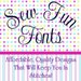 Sew Fun Font Deal, Readings Sayings, Embroidery Fonts, and Design ...