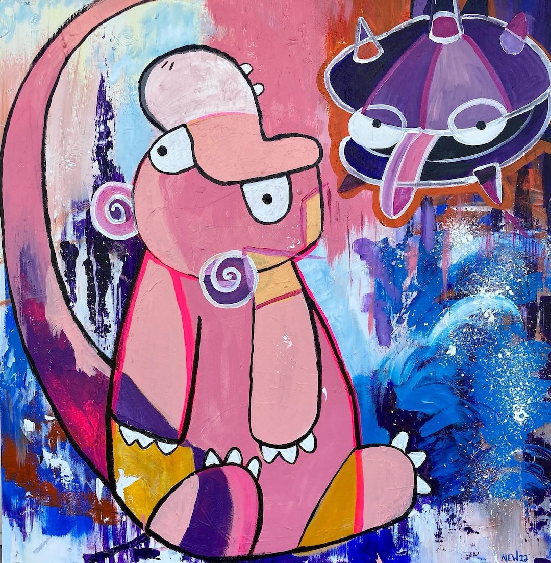 12 X 12 Canvas Print of My Picasso Style Pokémon Art. Buy 2 Get 1 Free ...