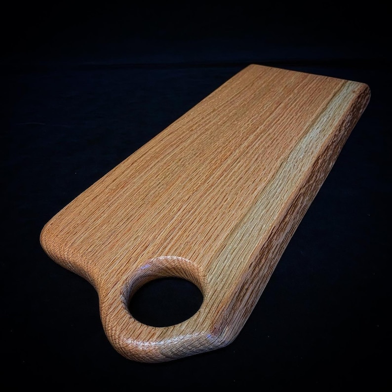 Live Edge Red Oak Bread Board / Cutting Board / Cheese Board. - Etsy
