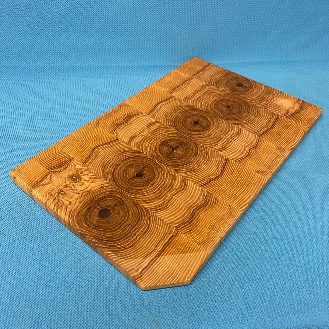 End Grain Spalted Ash Bread Board / Cutting Board / Cheese Board. - Etsy