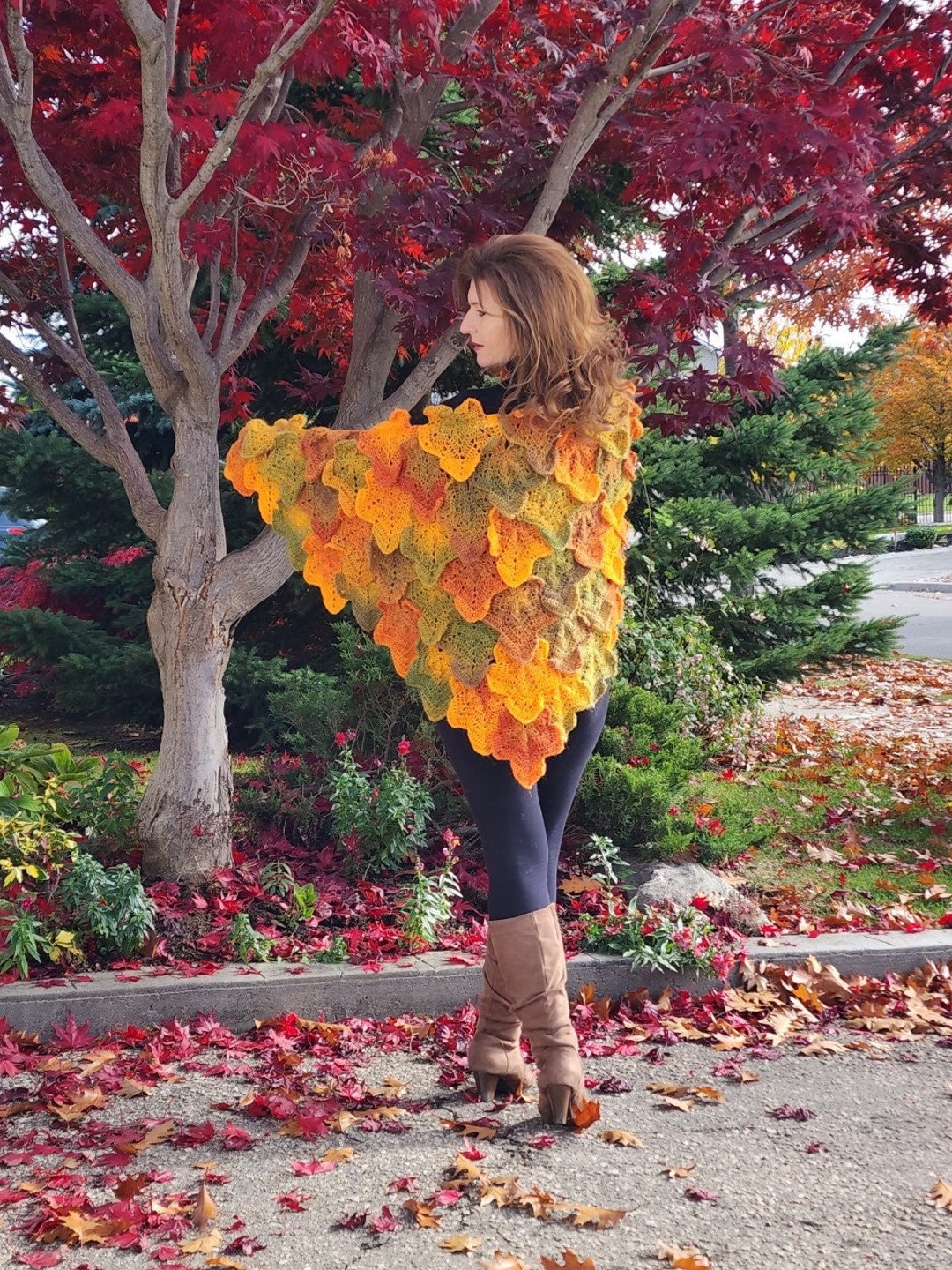 Maple Leaf Shawl CROCHET PATTERN Beginner Friendly Instant Download By maple-leaf-shawl-crochet-pattern-beginner-friendly-instant-download-by