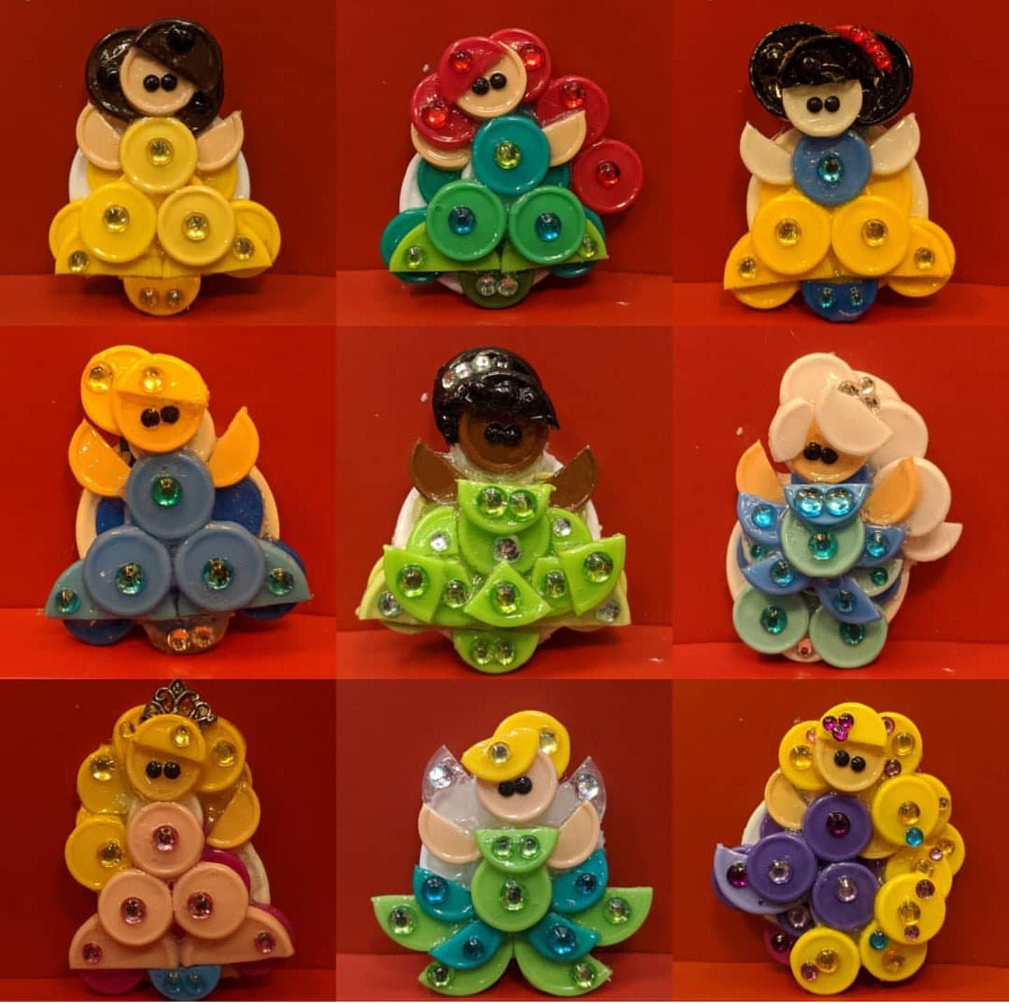 Medication Vial Cap Crafts