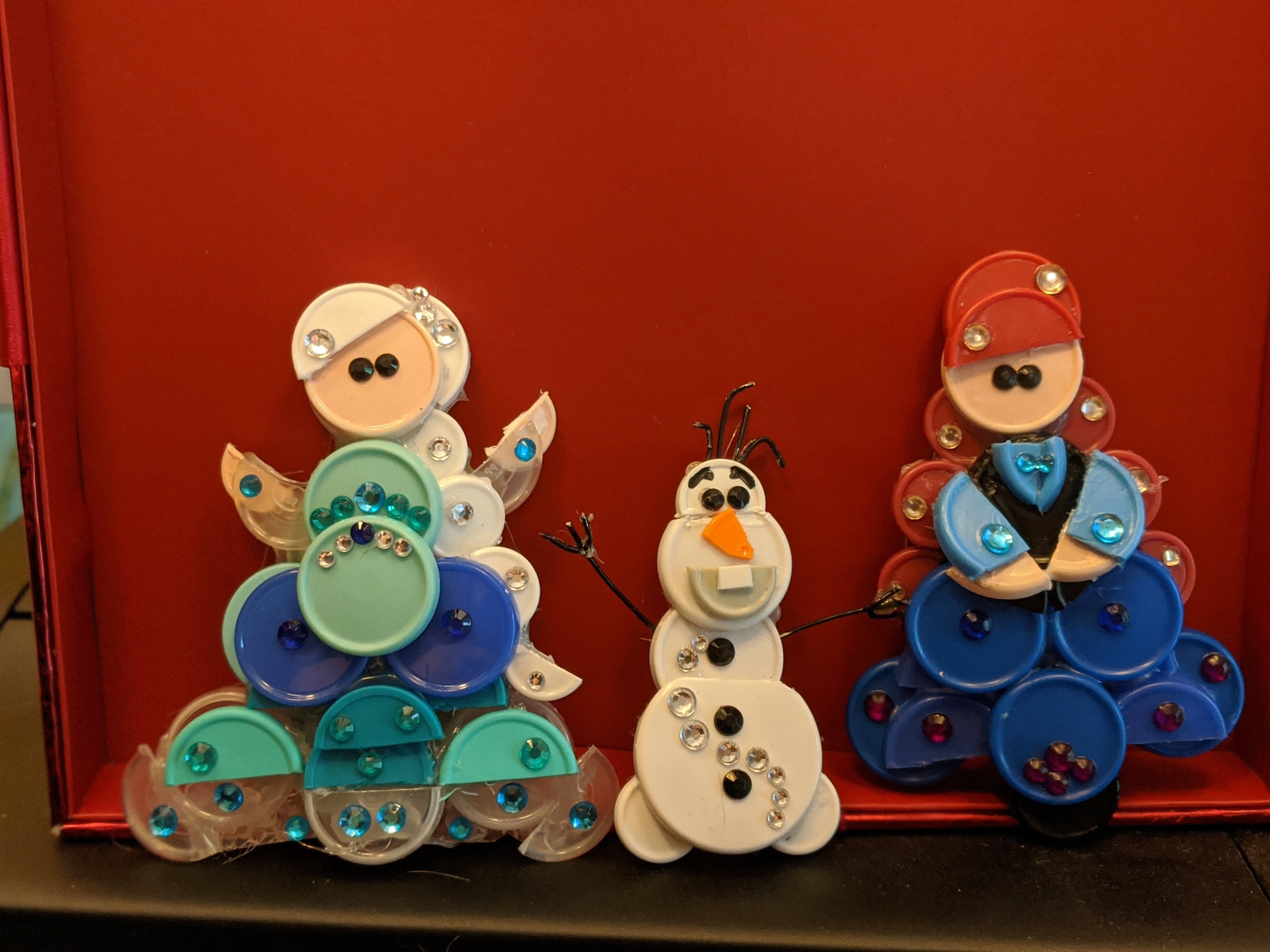 Medication Vial Cap Crafts