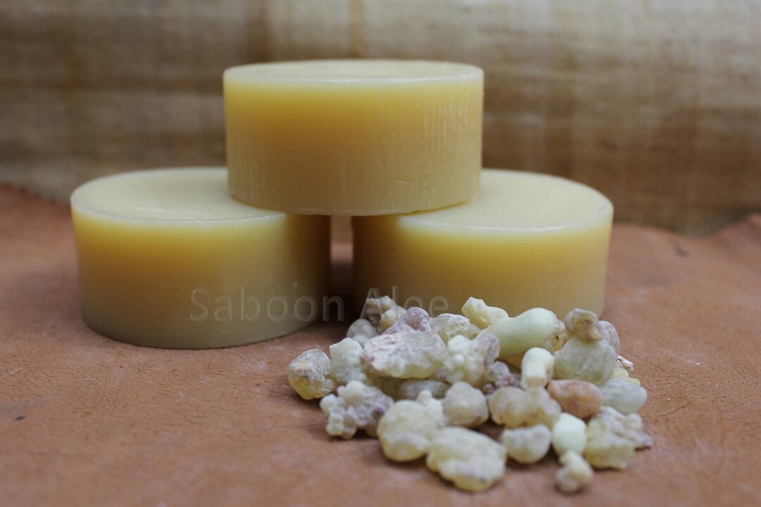 FRANKINCENSE & MYRRH Luxury Organic Handmade Soap by Saboon Alee. Shea ...