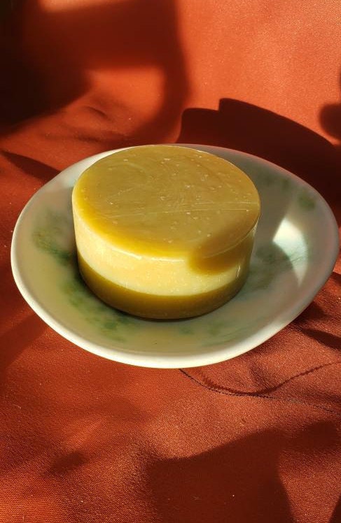 Handmade Circular / Round Ceramic Soap Dish White Blue - Etsy