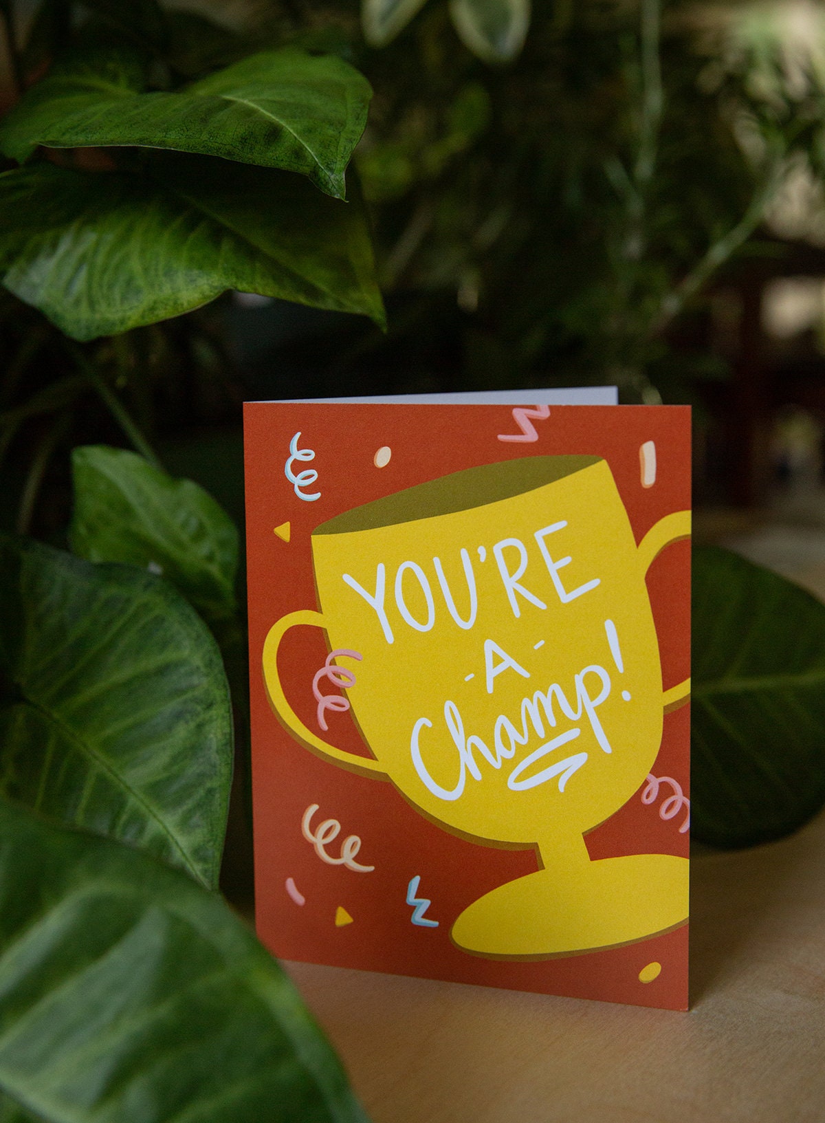 You're a Champ Card - Etsy