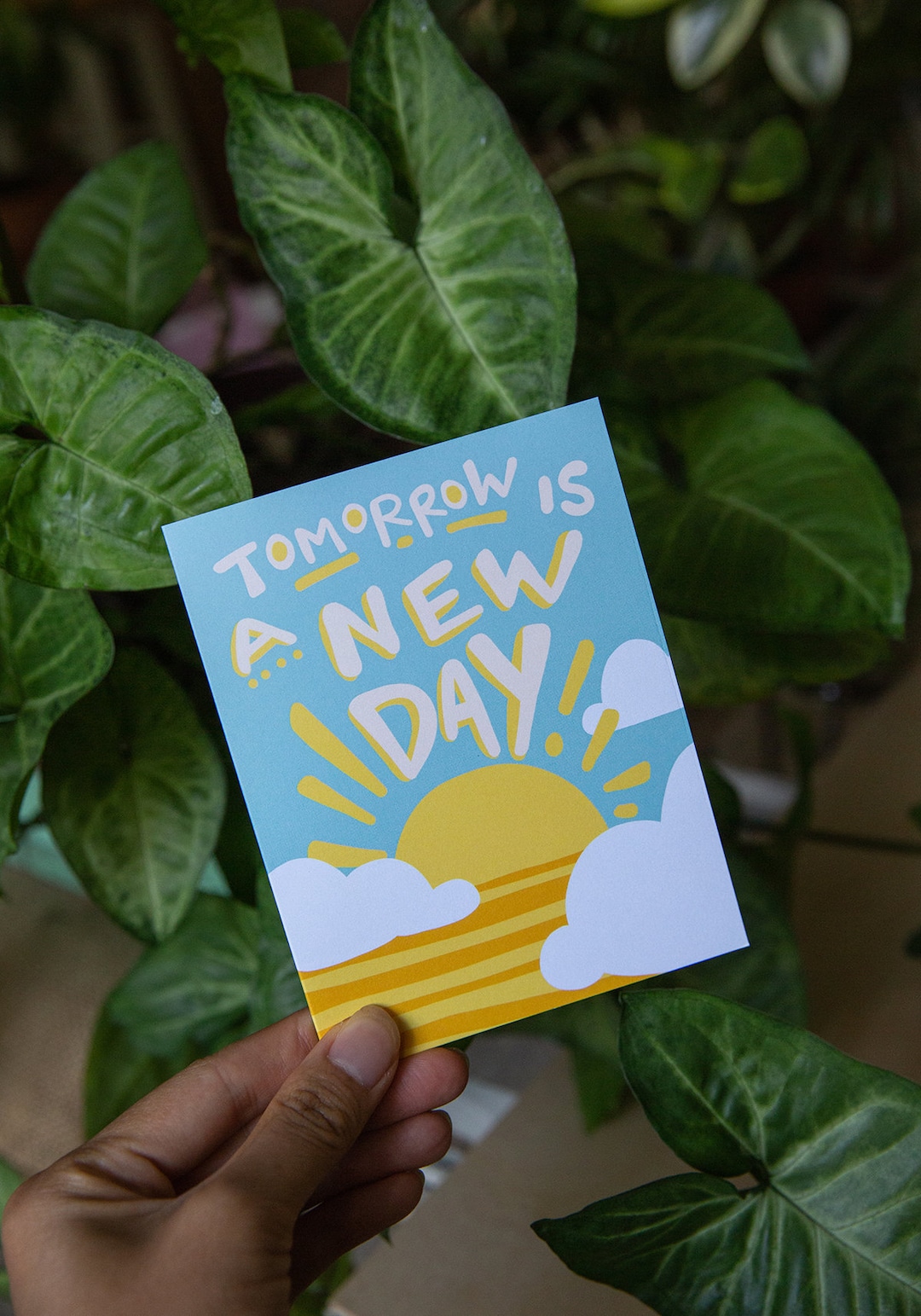 Tomorrow is a New Day Card - Etsy