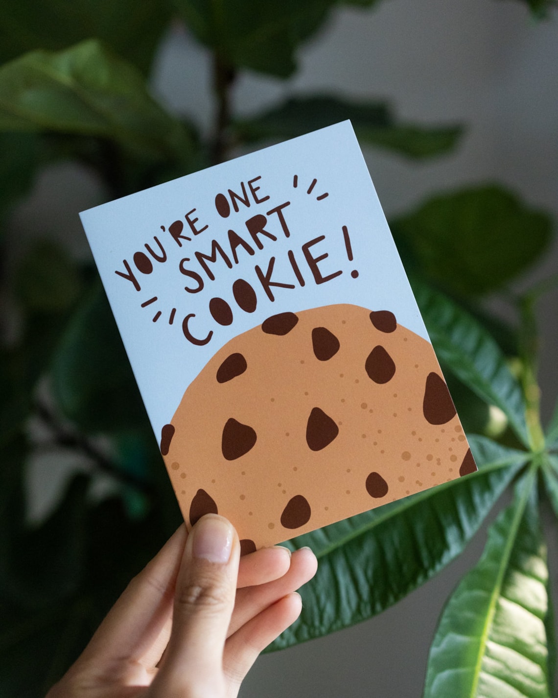 You're One Smart Cookie Notecard - Etsy