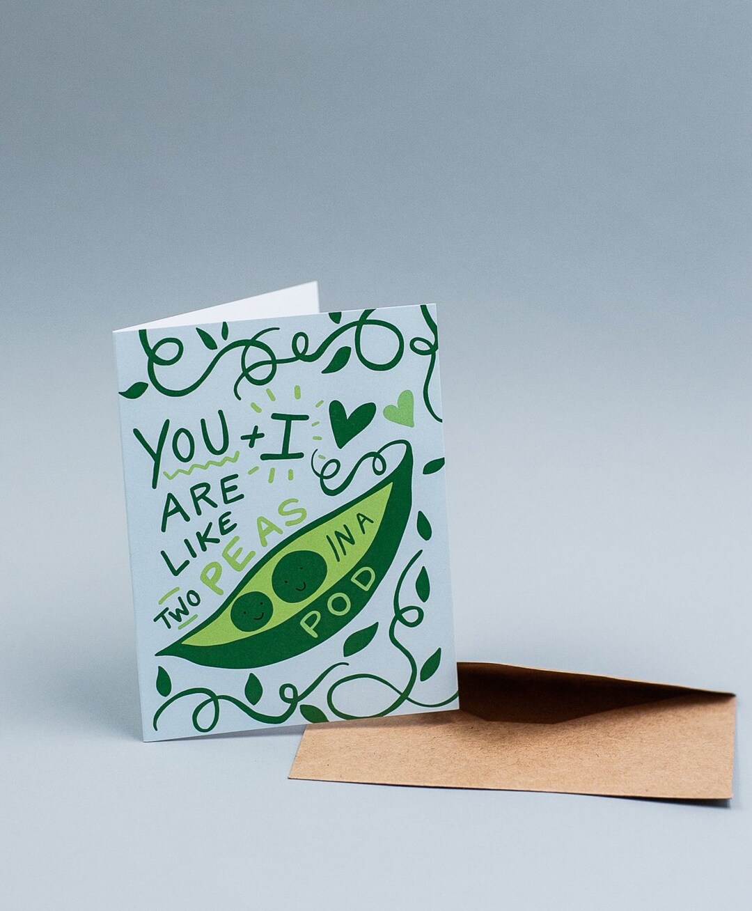 Peas in a Pod Card - Etsy