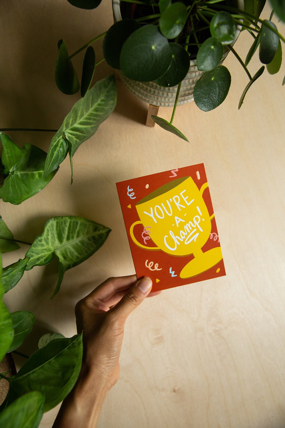 You're a Champ Card - Etsy
