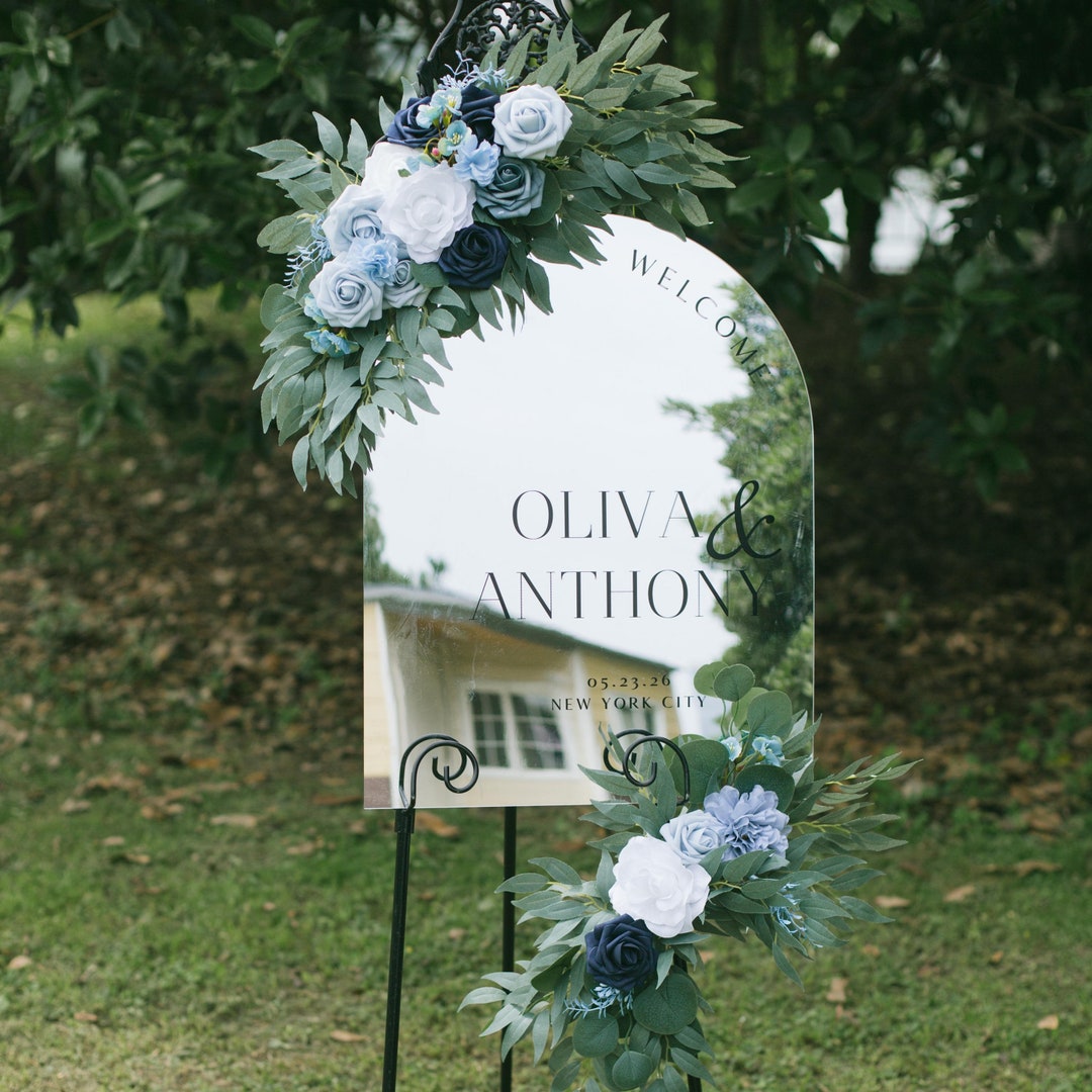 Arched Wedding Welcome Sign for Ceremony and Reception - Etsy